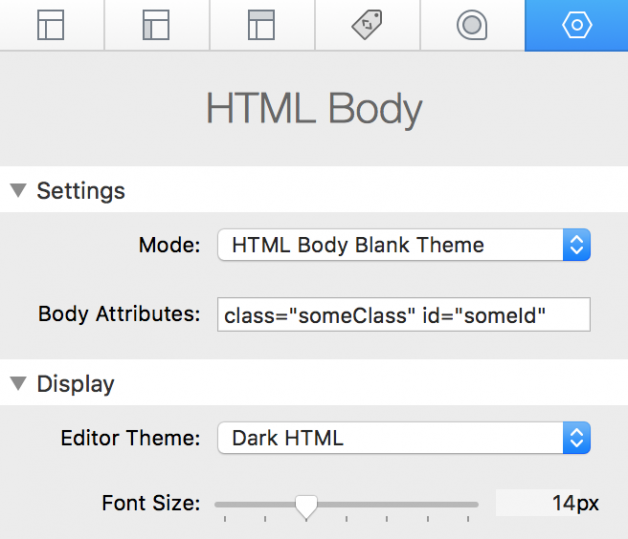HTML Body