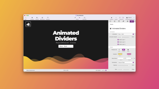 New Release: Animated Dividers Stack