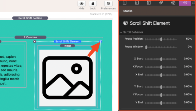 Scroll Shift